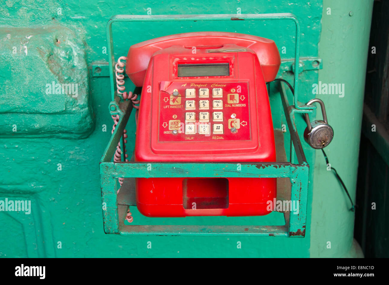 Telephone vintage india hi-res stock photography and images - Alamy