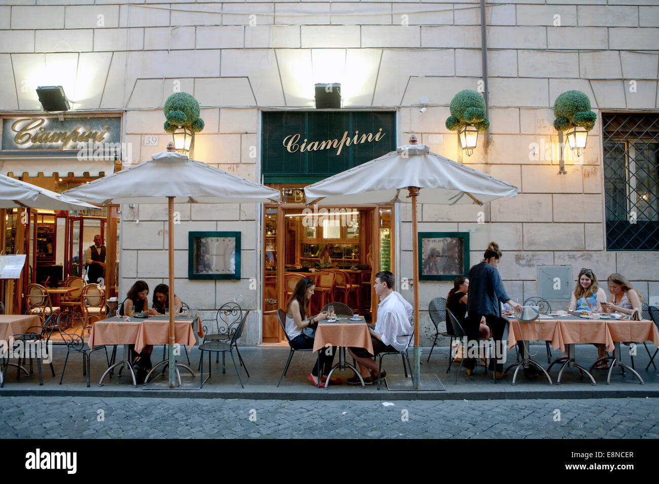 Street life, Rome, Italy Stock Photo - Alamy