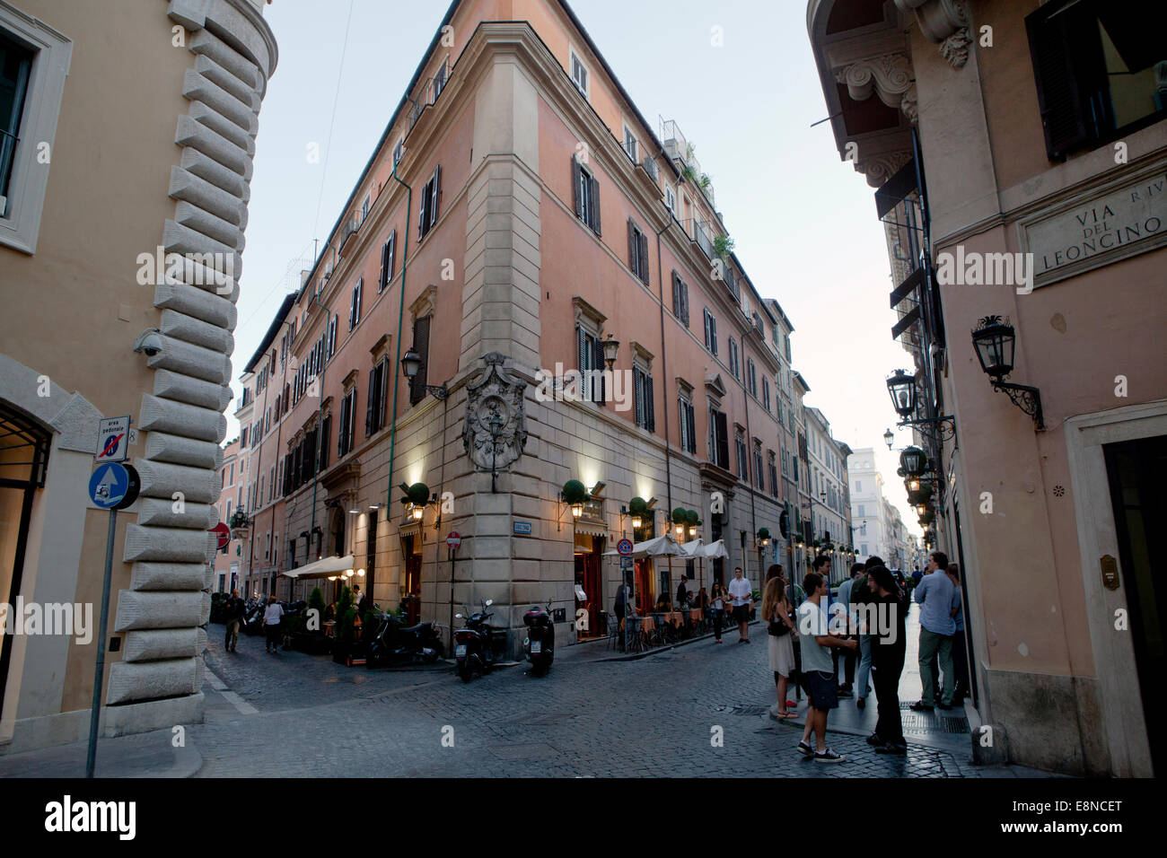 Street life, Rome, Italy Stock Photo - Alamy