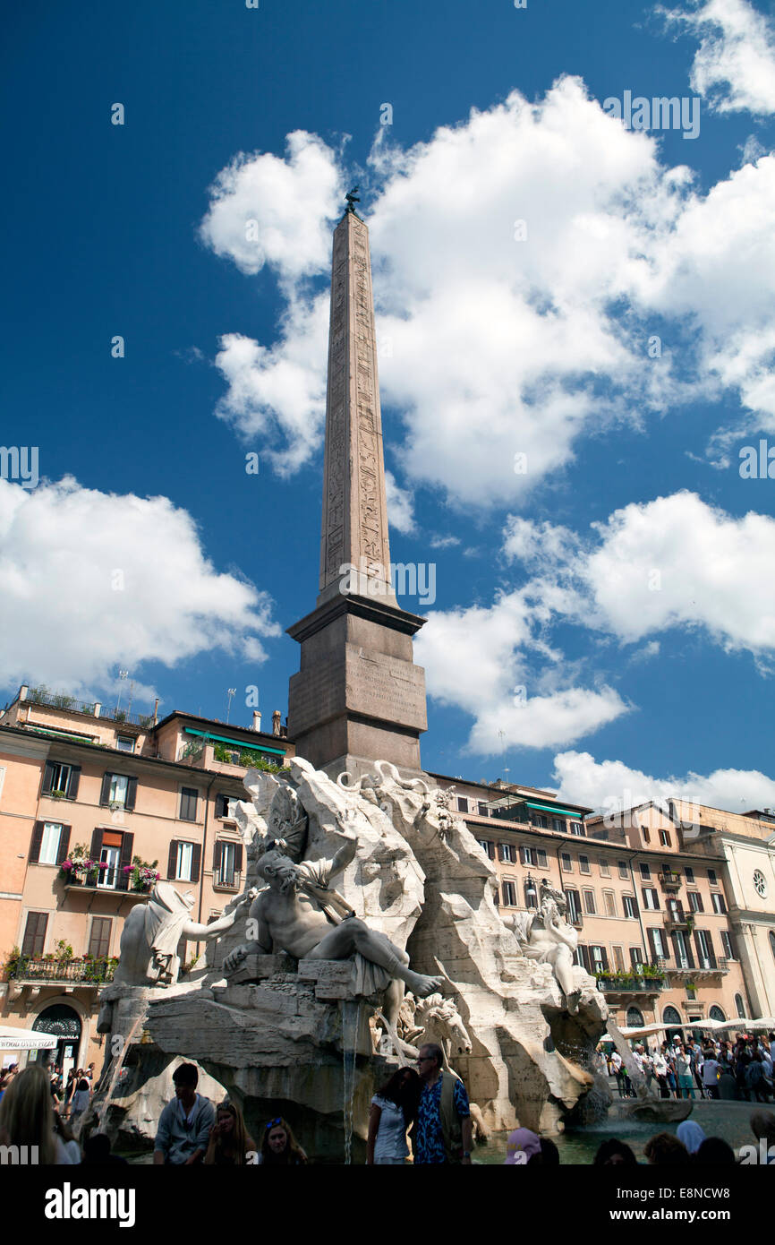 Piazza Navona, Rome, Italy Stock Photo - Alamy