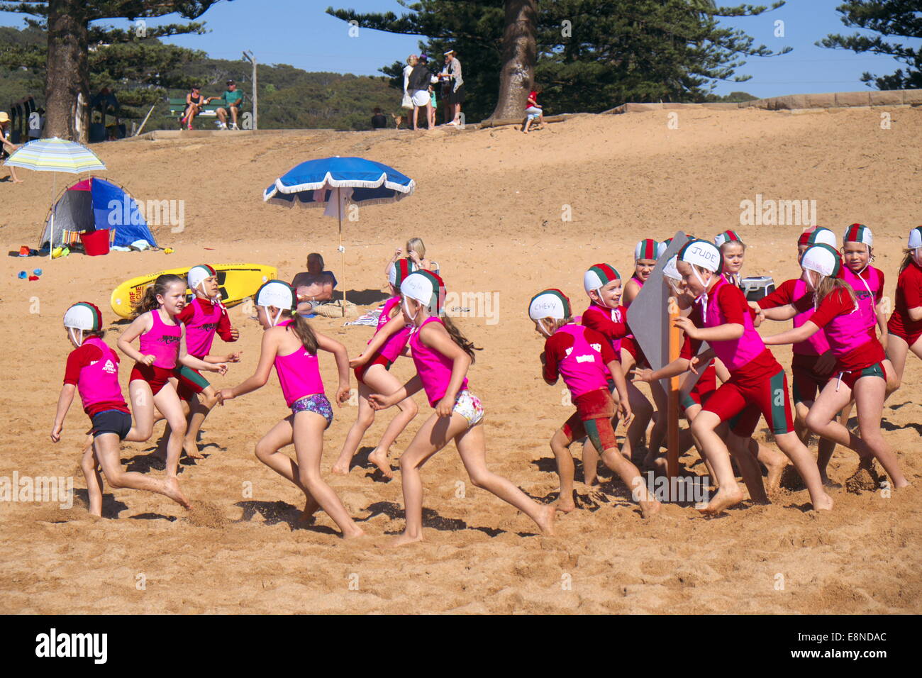 Surf life saving australia nippers hi-res stock photography and images ...
