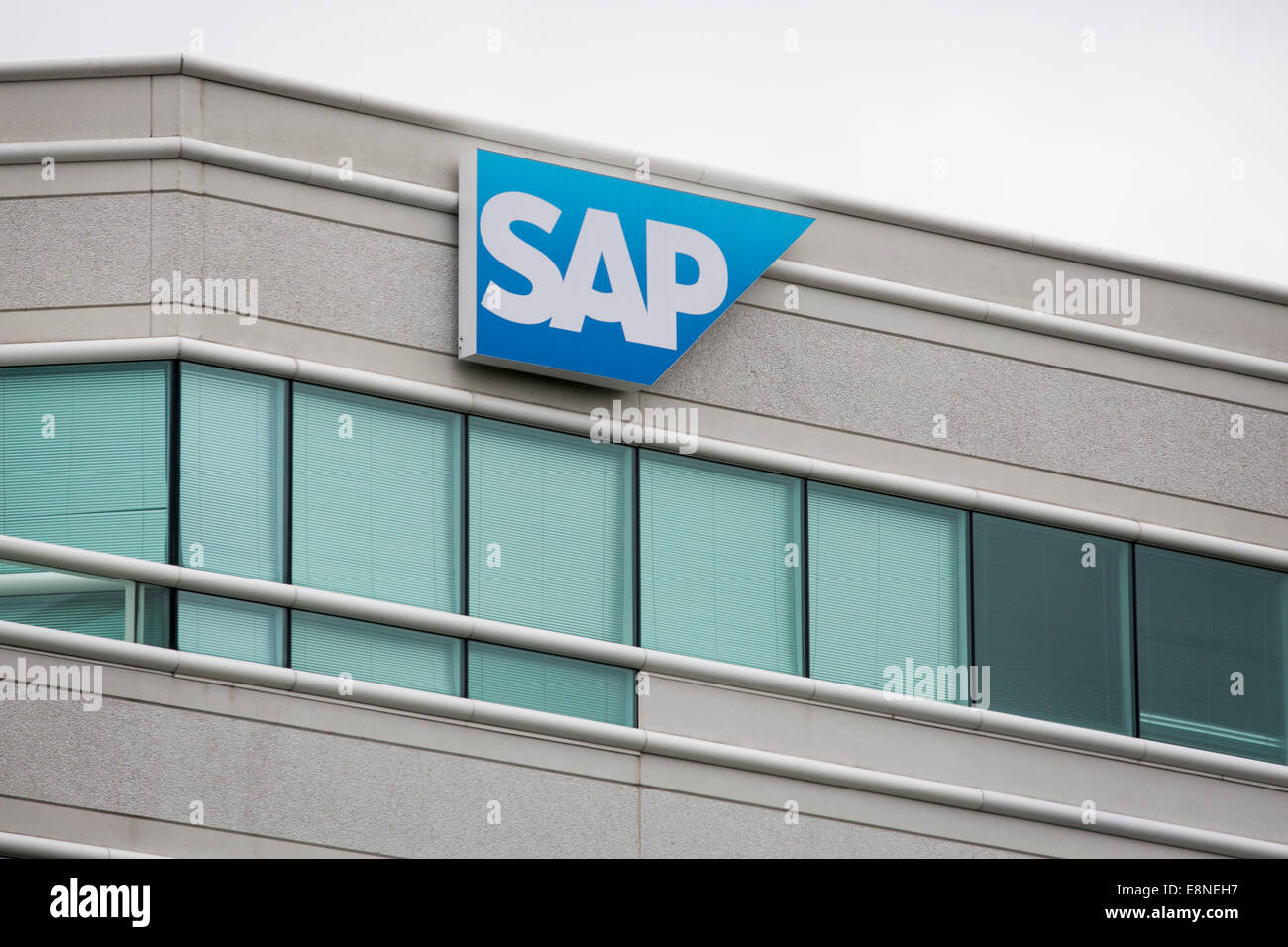 An office building occupied by the software maker SAP in Reston ...