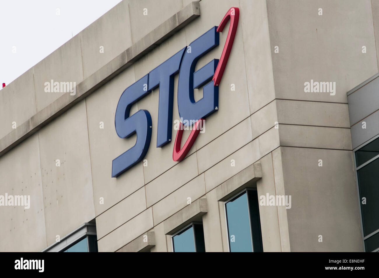 The headquarters of government technology contractor STG in Reston ...