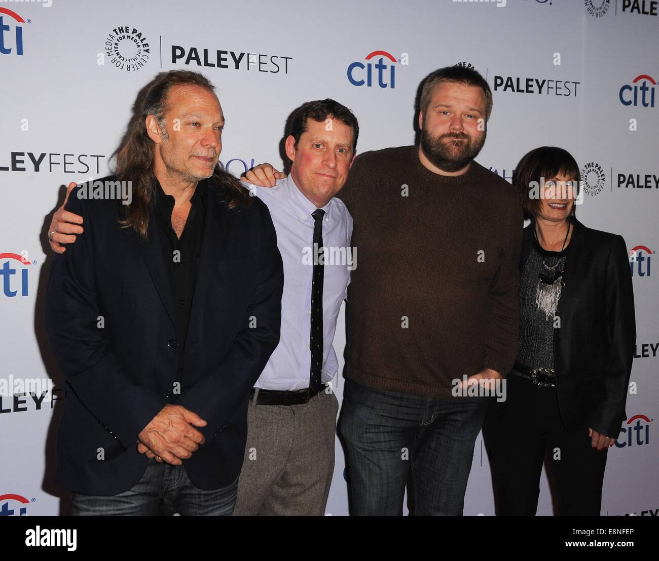 New York, NY, USA. 11th Oct, 2014. Greg Nicotero, Scott Gimple, Robert ...