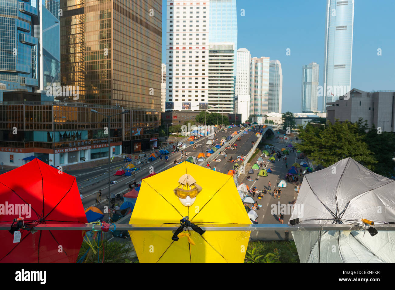 Umbrella revolution protests movement hi-res stock photography and ...
