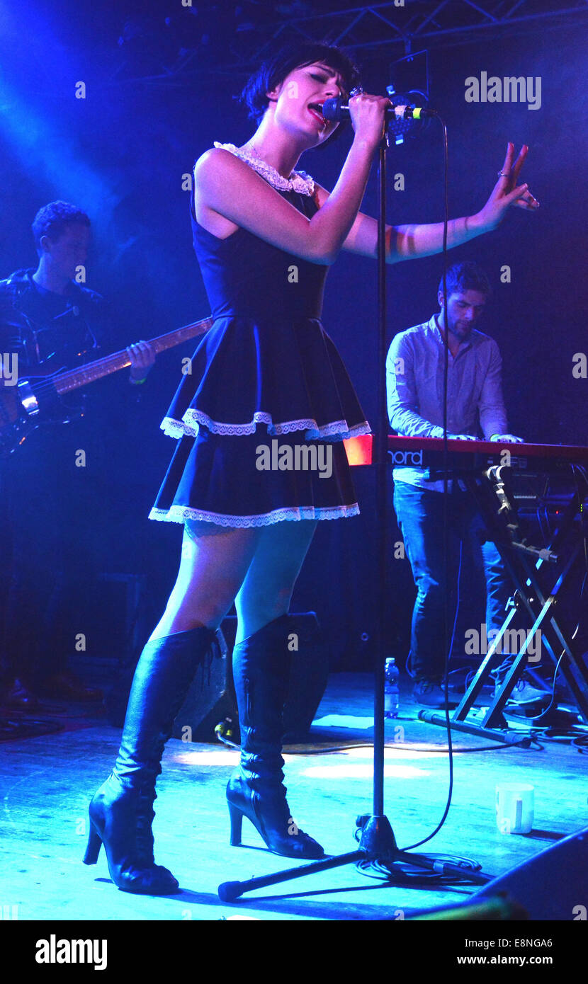 Gabriella Cilmi performing live in concert at Circolo degli Artisti ...