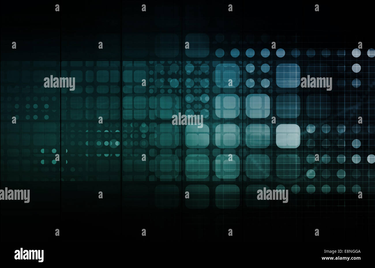 Abstract Tech Background with Business Technology Art Stock Photo - Alamy