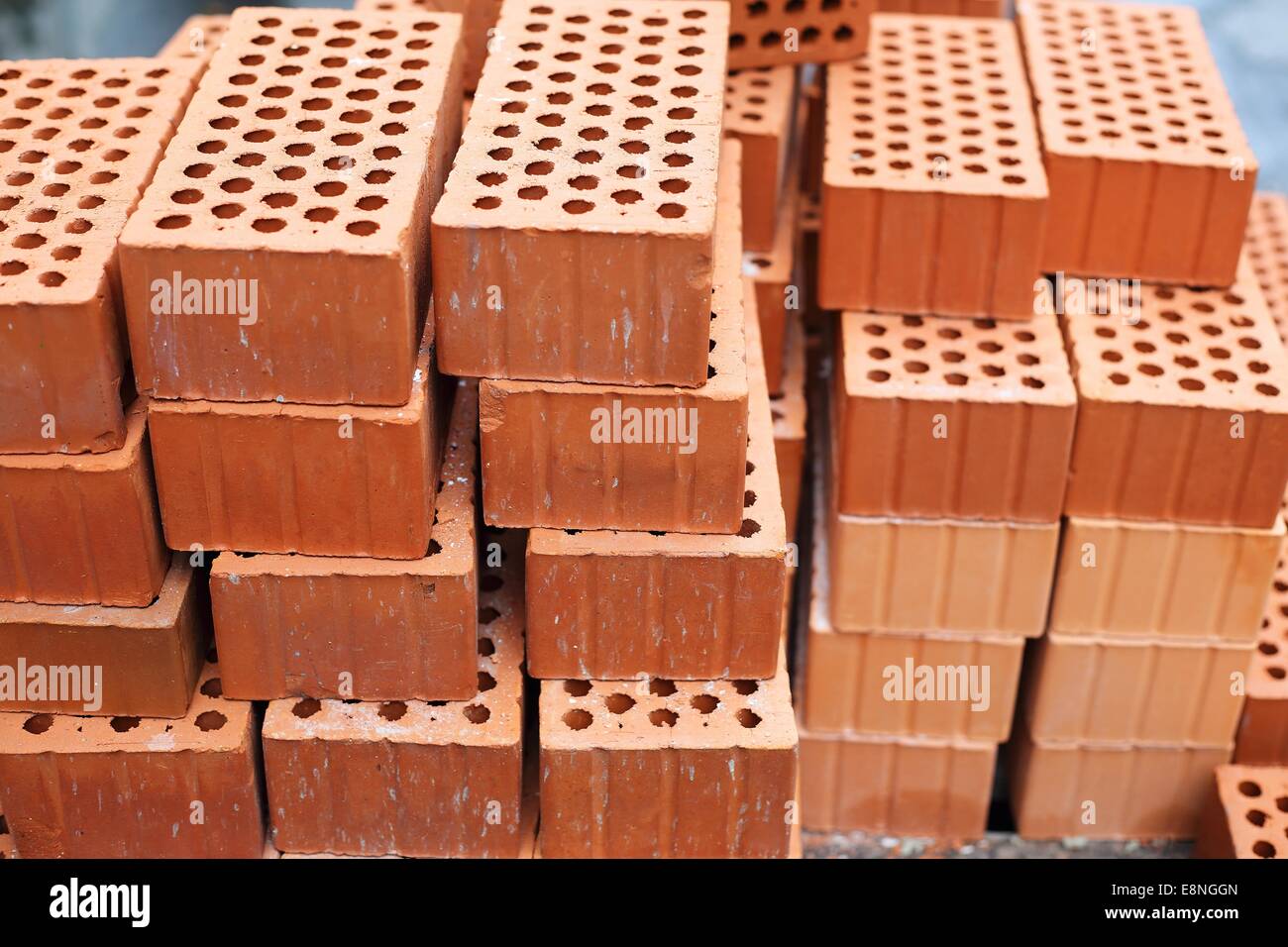 Red stock brick hi-res stock photography and images - Alamy