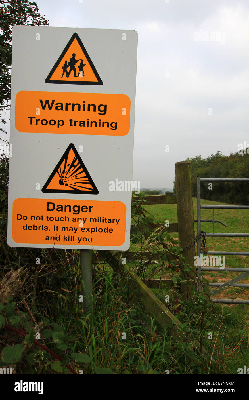Ministry of Defence, shooting range Beckingham near Newark off A17 ...