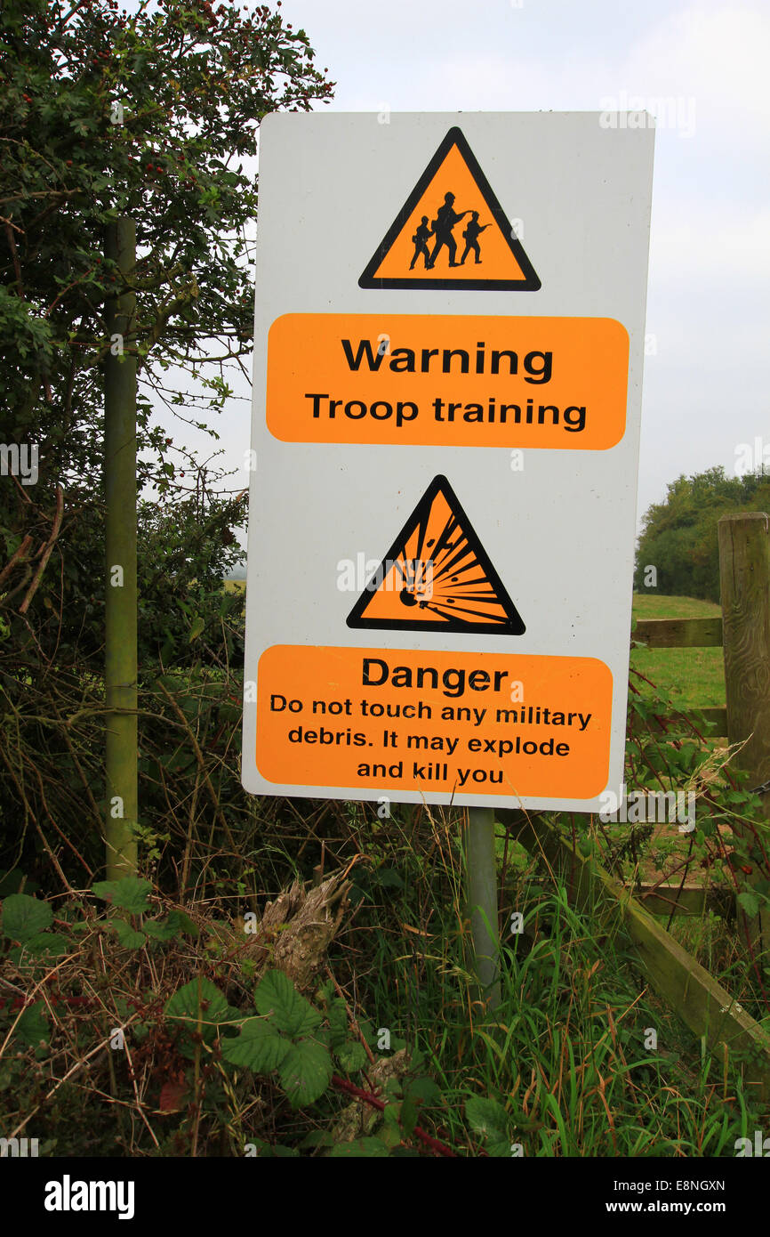 Ministry of Defence, shooting range Beckingham near Newark off A17 ...