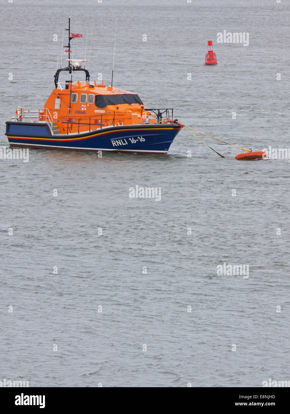 Tamar class Royal National Lifeboat Institution lifeboat Mollie Hunt ...
