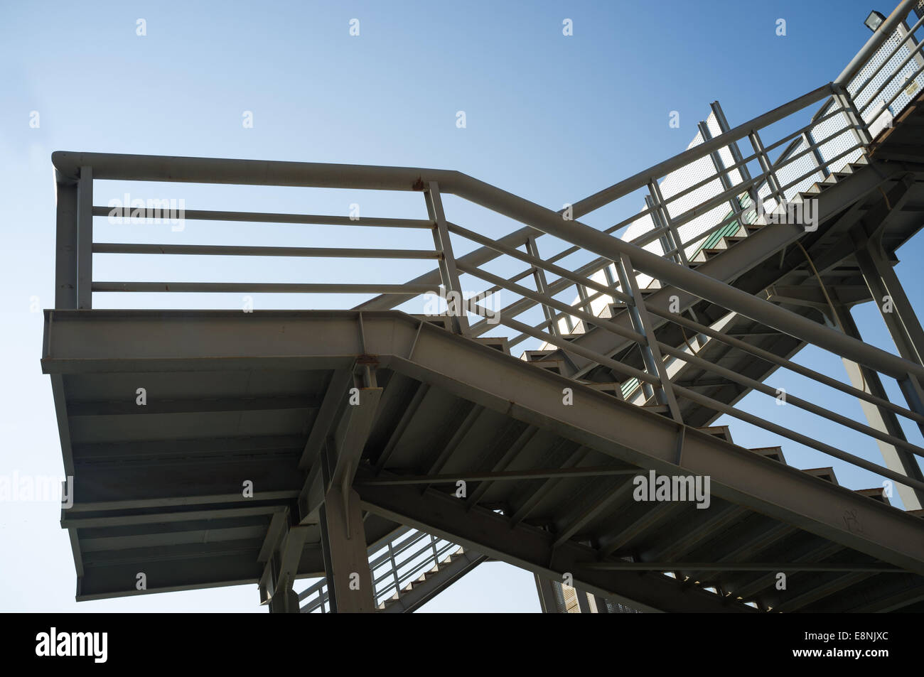 Footbridge railing hi-res stock photography and images - Alamy