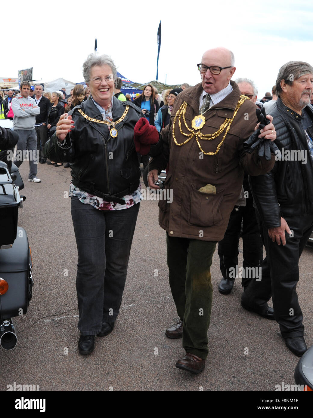The Mayor and Mayoress of Brighton and Hove Cllr Brian Fitch and his ...