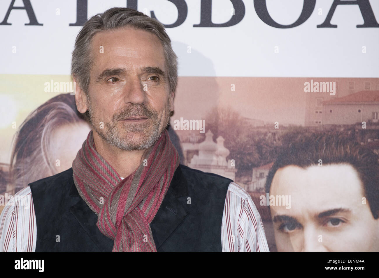 English actor Jeremy Irons at a the photocall for his new film 'Night ...