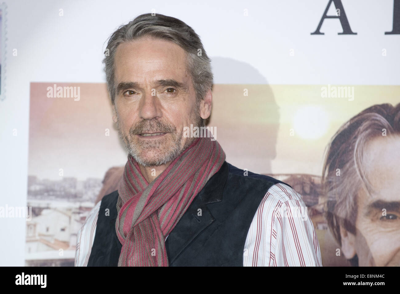English actor Jeremy Irons at a the photocall for his new film 'Night ...
