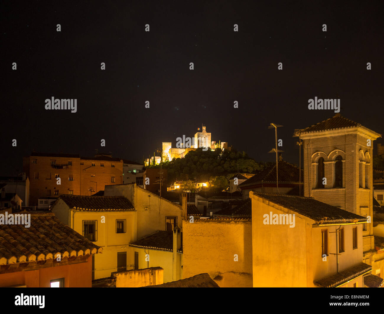 Granada night hi-res stock photography and images - Alamy