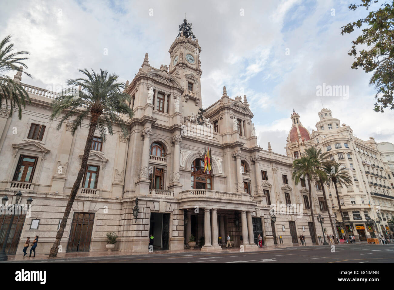 City Hall, Valencia Stock Photo - Alamy