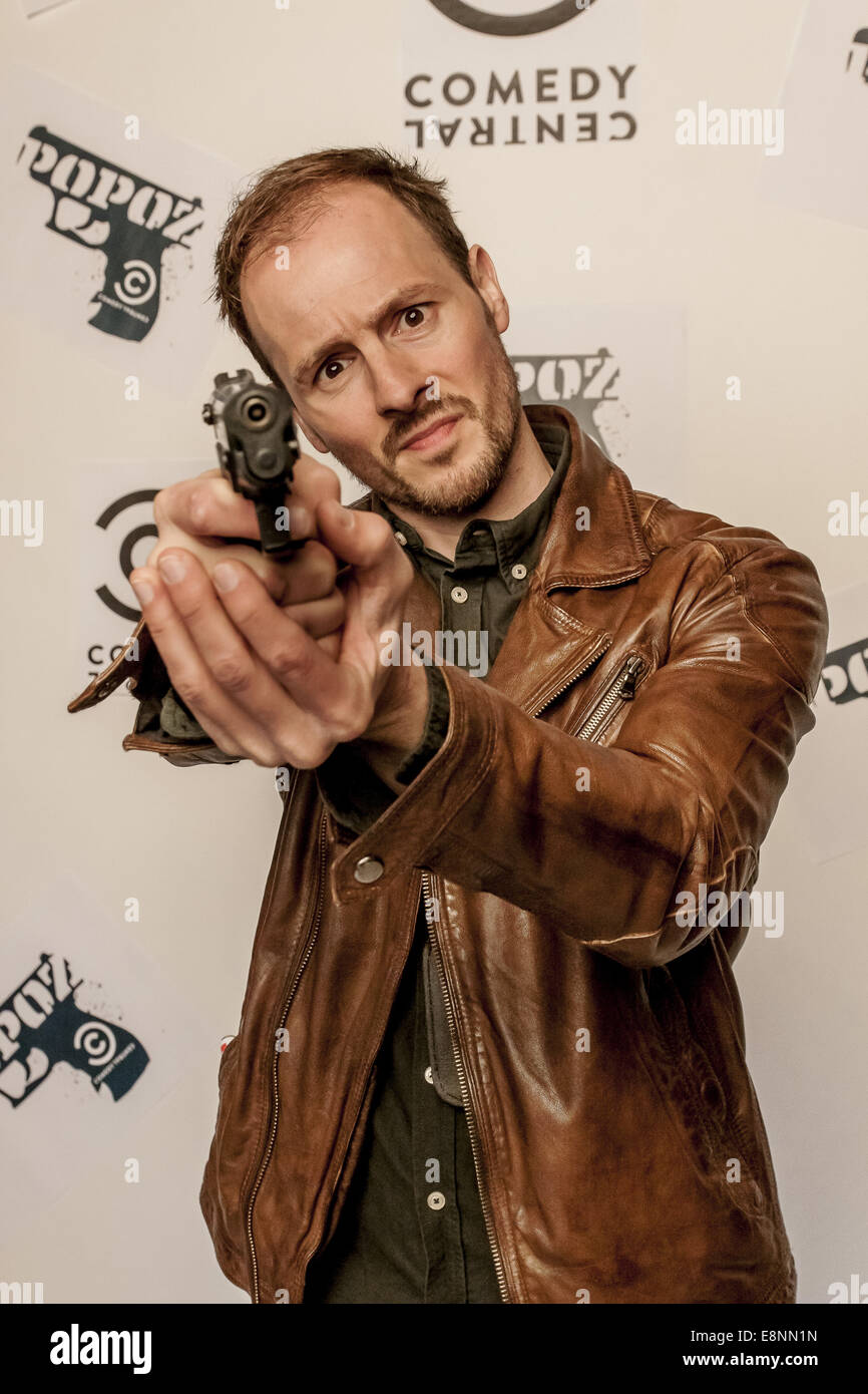 Celebrities promoting new Comedy Central TV series Popoz at Comet Club. Featuring: Huub Smit ...