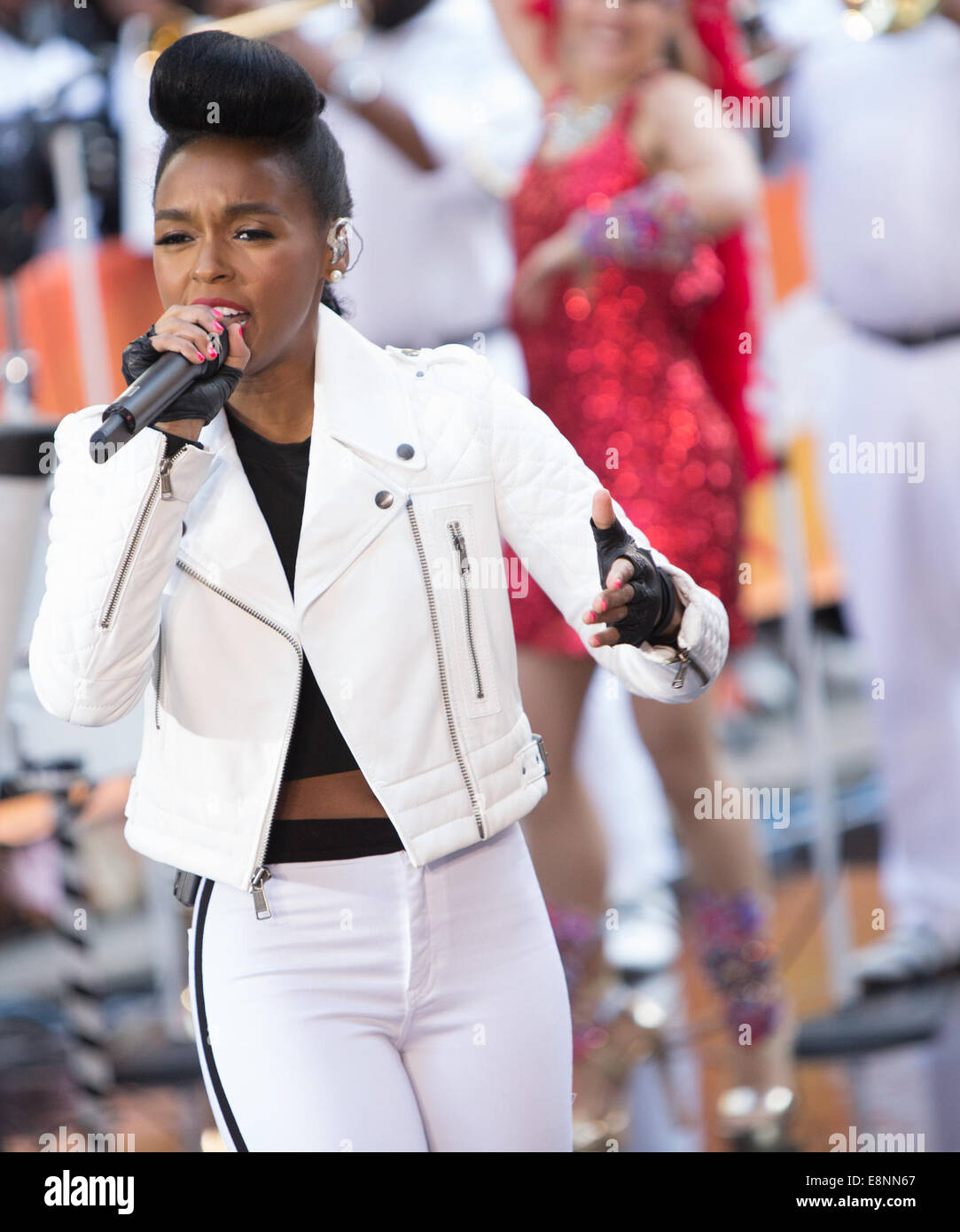 Janelle Monae performing live on the NBC's 'Today' show Featuring ...