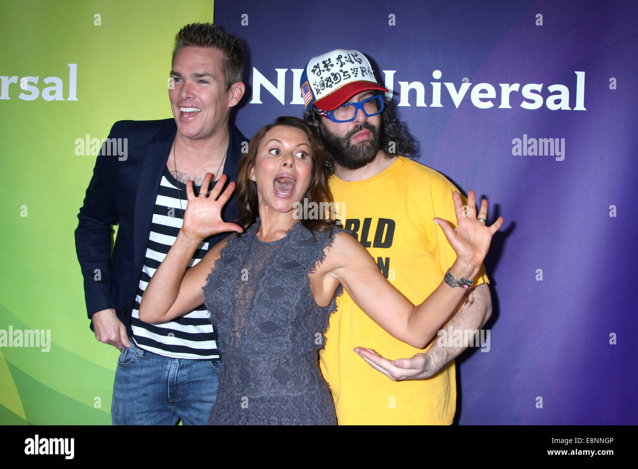 NBCUniversal Summer Press Day Featuring: Mark McGrath,Kari Wuhrer,Judah ...