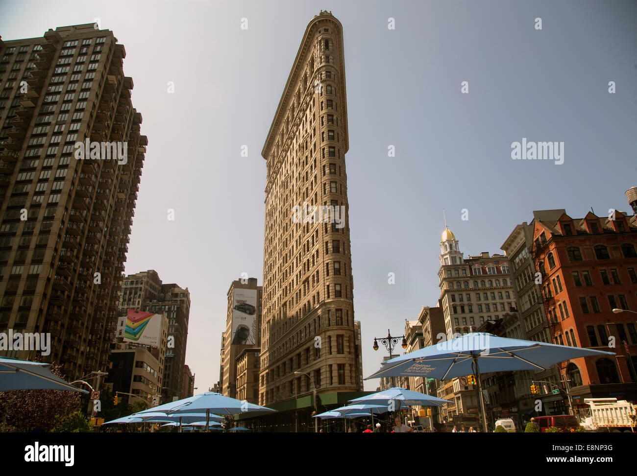 Flatiron building iconic architecture Stock Photo - Alamy