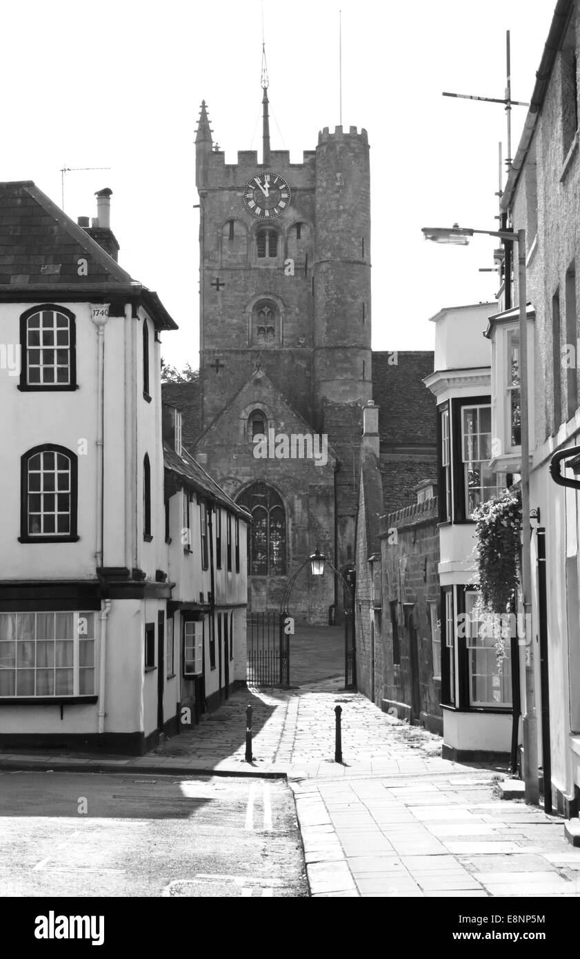 Devizes in Wiltshire England UK St John Church Long Street Stock Photo ...