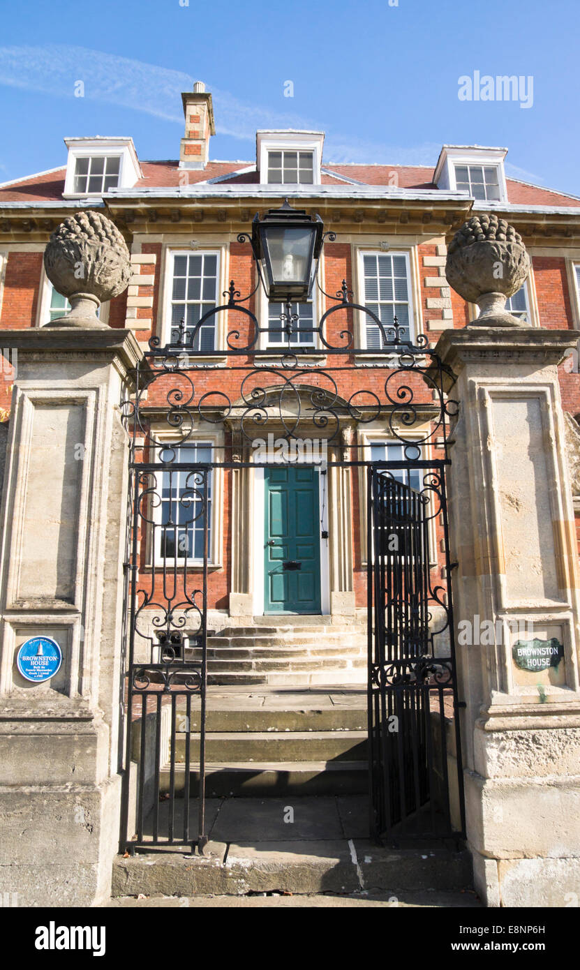 Devizes in Wiltshire England UK Brownston House Stock Photo - Alamy