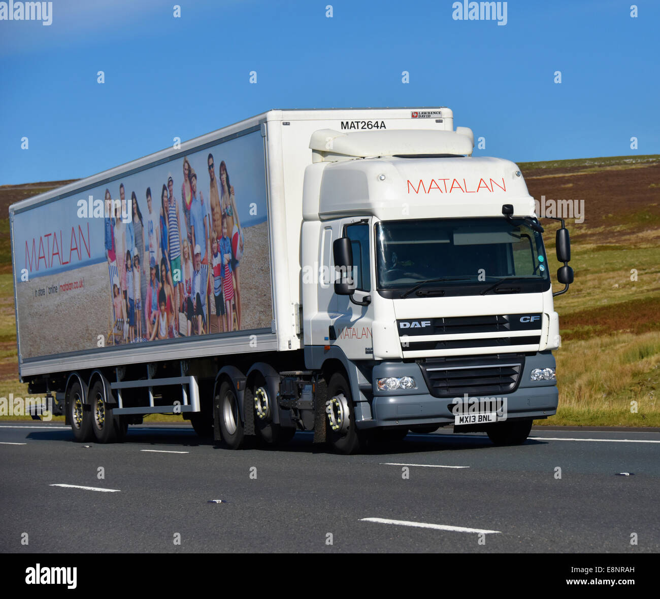 M6 motorway hgv hi-res stock photography and images - Alamy