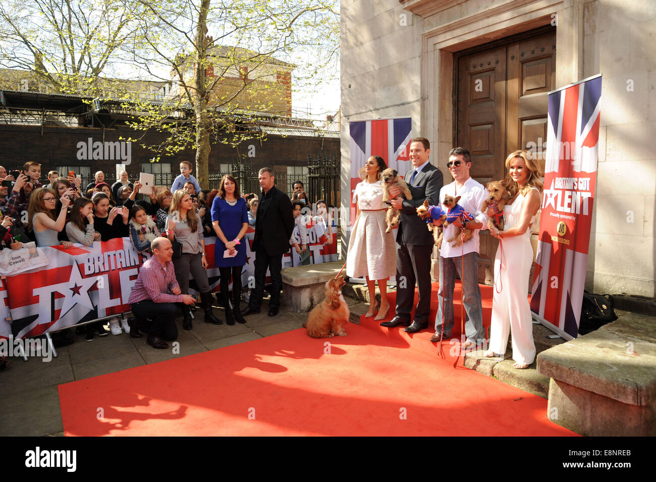 The BGT Judges at The BGT Press Call Featuring: BGT Judges Alesha Dixon ...