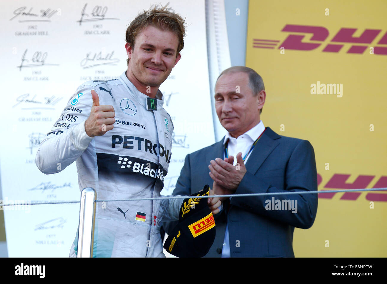 Sochi , Russia. 12th October, 2014. Motorsports: FIA Formula One World ...