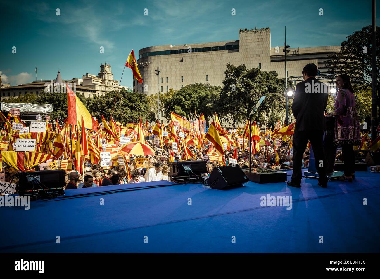 Barcelona catalonia spain 12th october hi-res stock photography and ...
