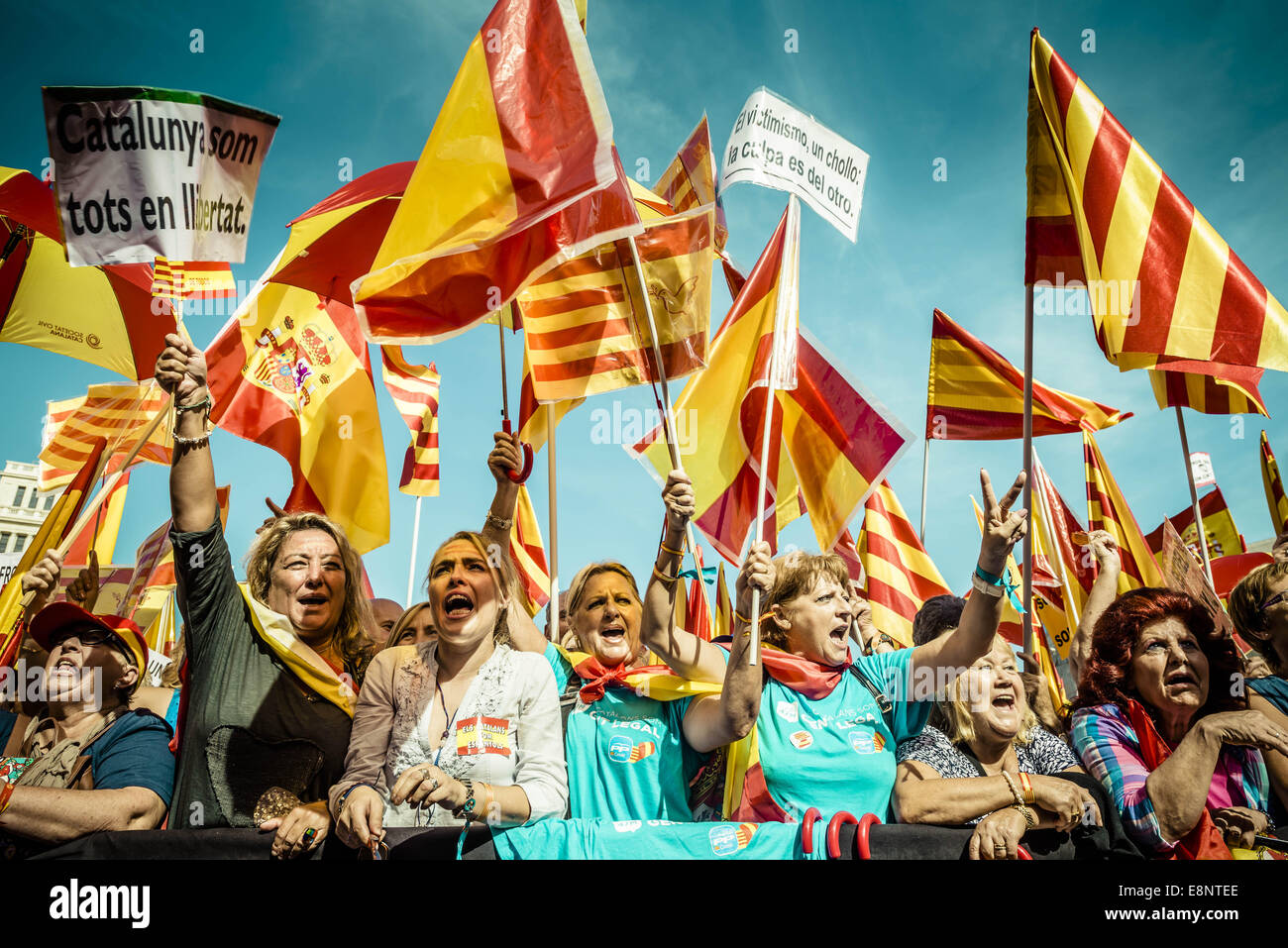 Barcelona catalonia spain 12th october hi-res stock photography and ...