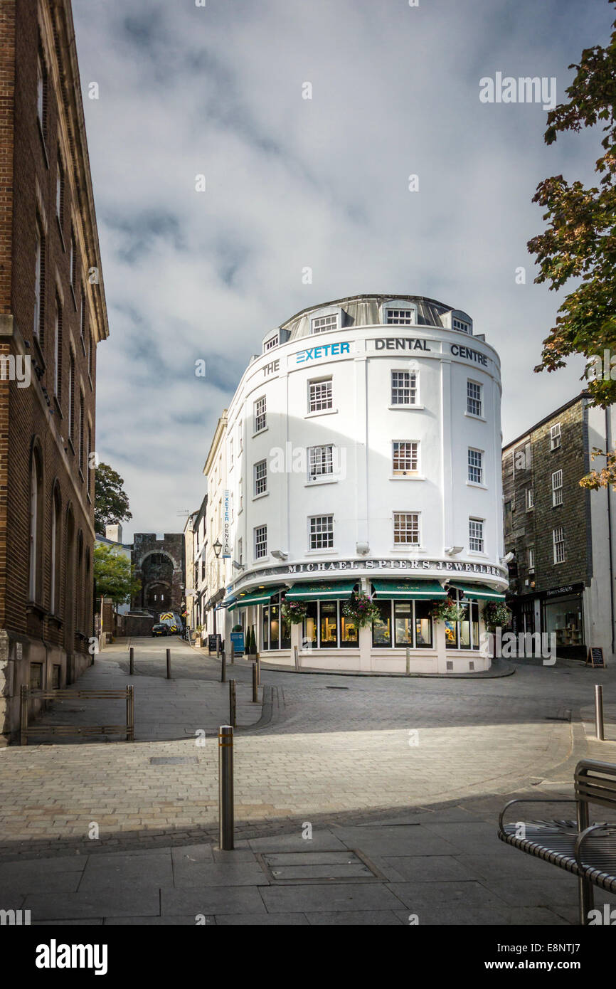 The Dental Centre in Castle Street, Exeter Stock Photo - Alamy
