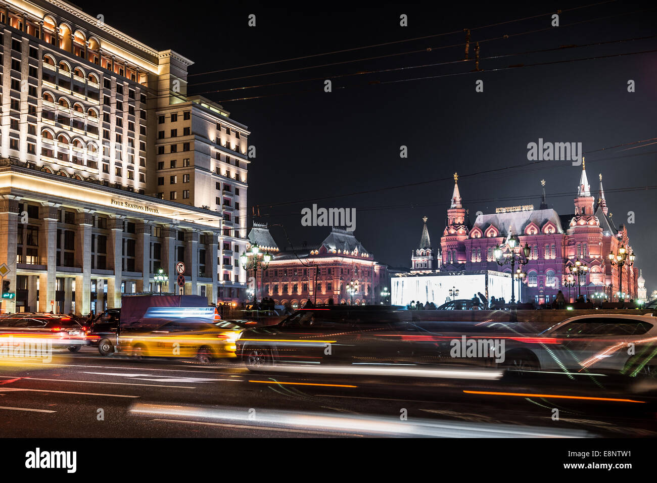 Moscow, Russia. Saturday, Oct. 11th, 2014. Weather: Unexpectedly warm ...