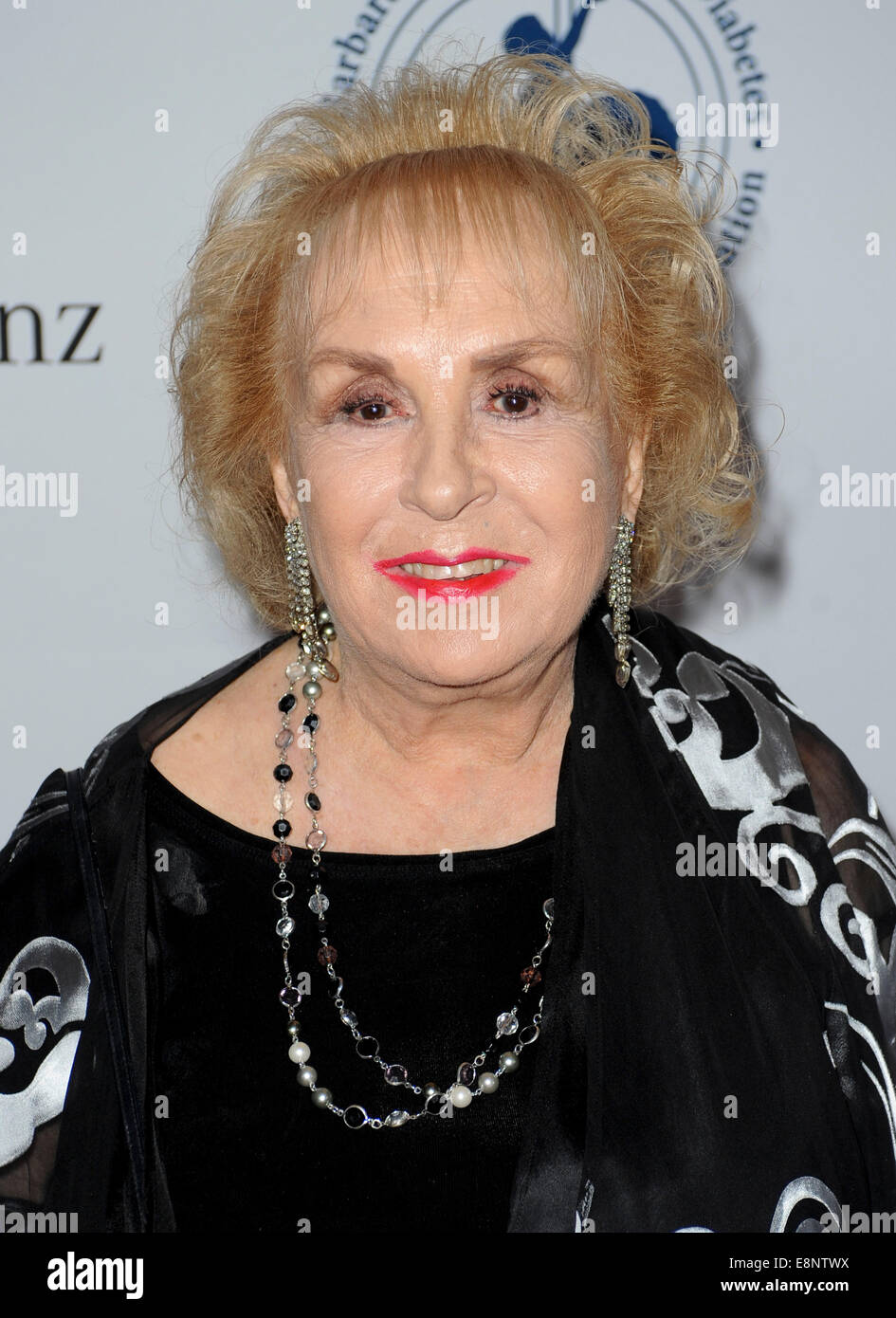 Doris Roberts Carousel of Hope Ball 2014.11.10 Beverly Hills Stock ...