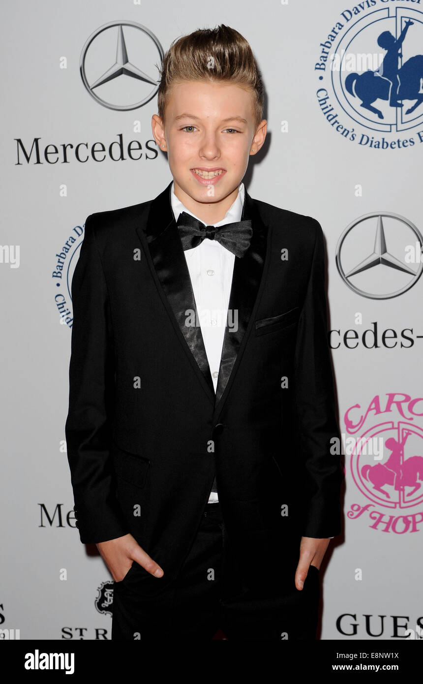Mackenzie Sol Carousel of Hope Ball 2014.11.10 Beverly Hills Stock ...