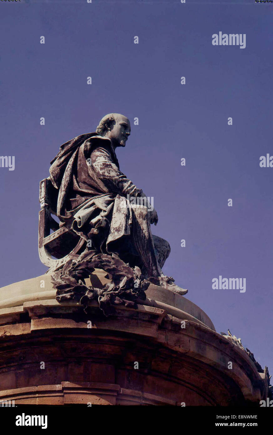 William Shakespeare,England's greatest writer sits by his theatre at ...