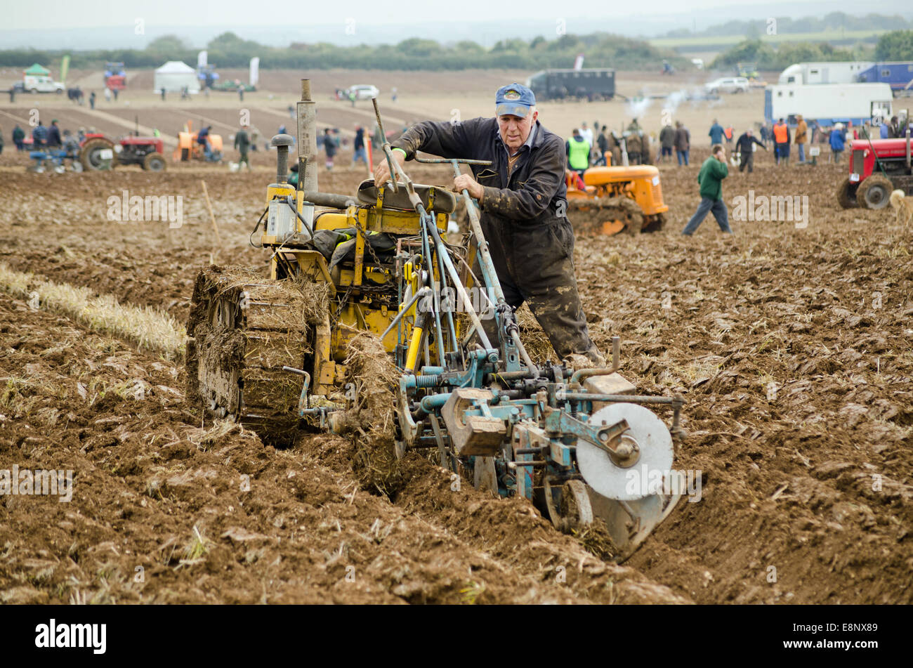 Graham Soper, Ploughman at British National Ploughing Championships ...
