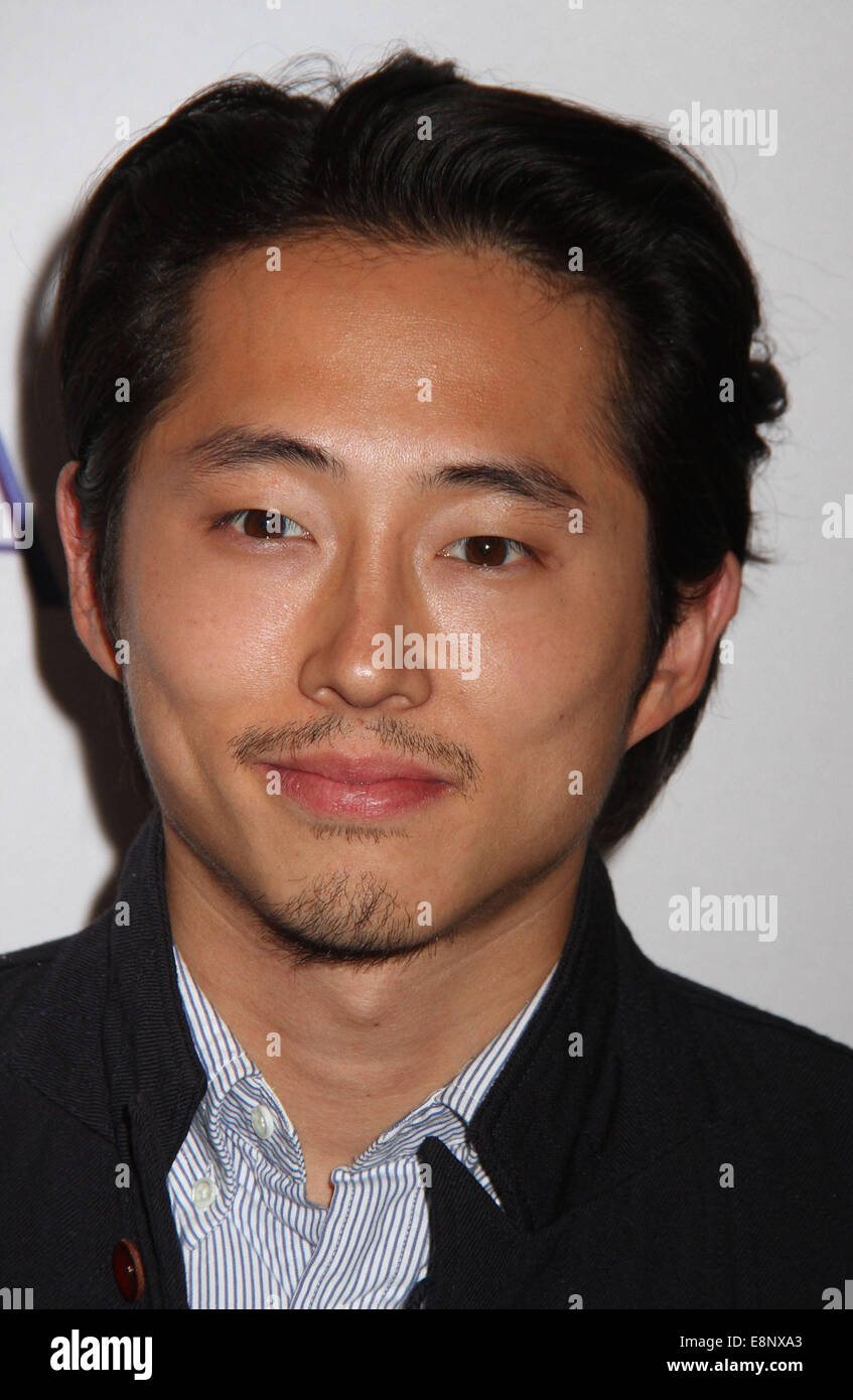 New York, New York, USA. 11th Oct, 2014. Actor STEVEN YEUN attends the ...