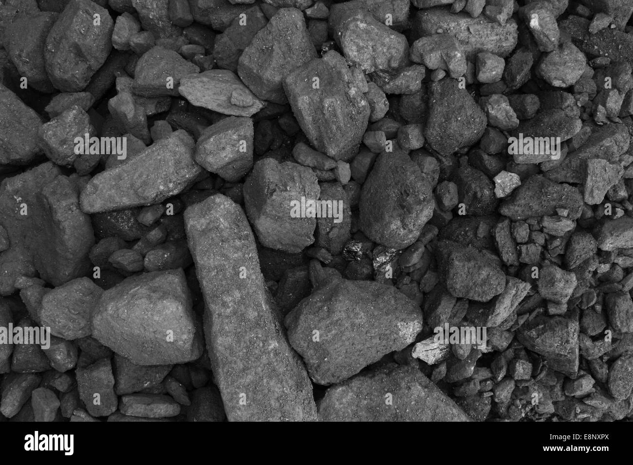 Picture of coals from a coal mine Stock Photo - Alamy