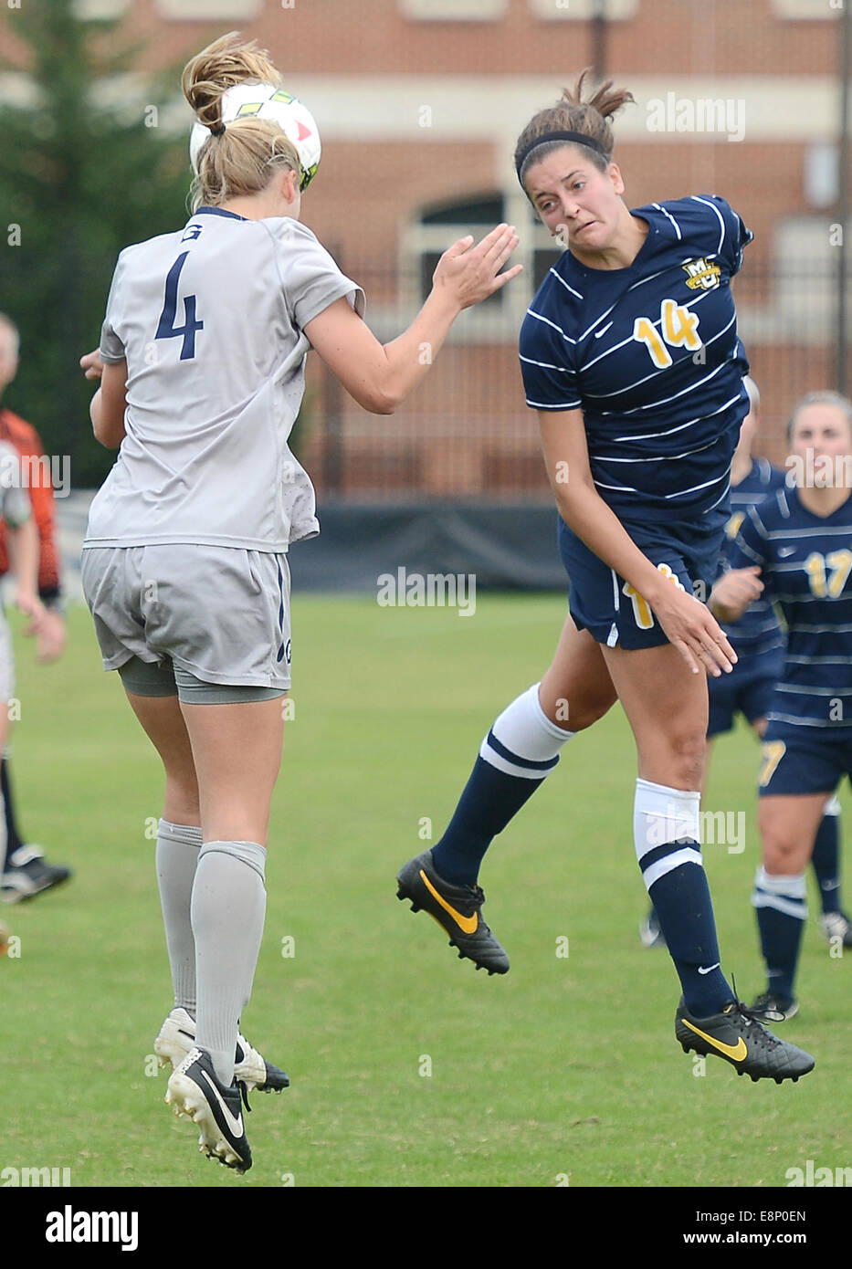 Washington, DC, USA. 12th Oct, 2014. 20141012 - Georgetown defender ...