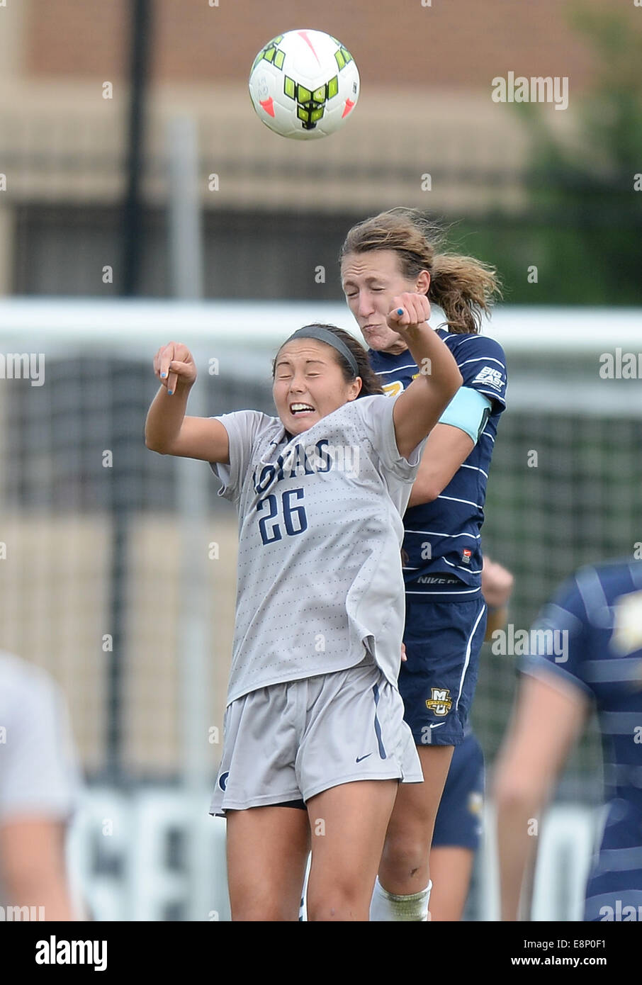 Washington, DC, USA. 12th Oct, 2014. 20141012 - Georgetown defender ...