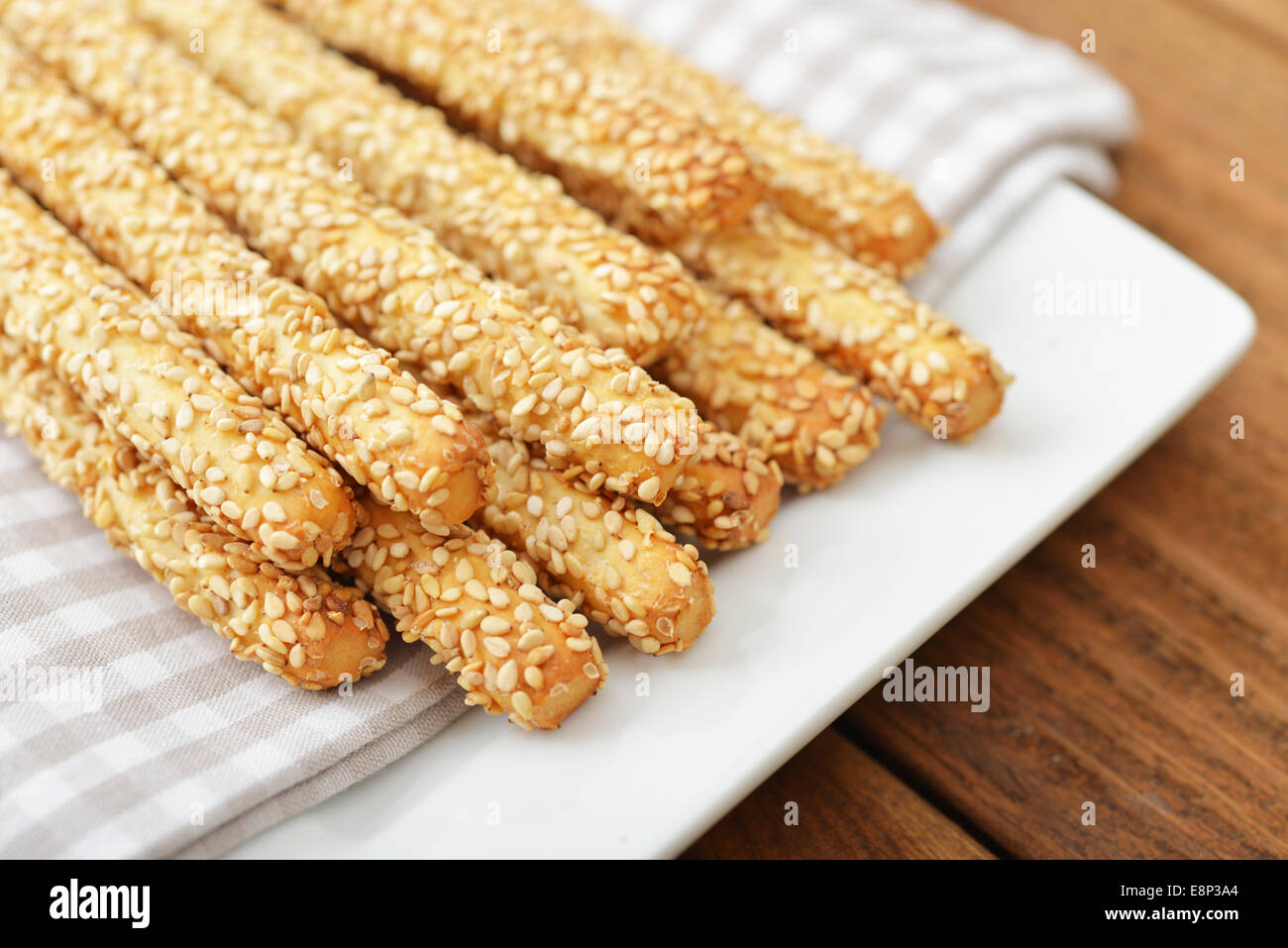 Salt sticks with sesame seeds hi-res stock photography and images - Alamy