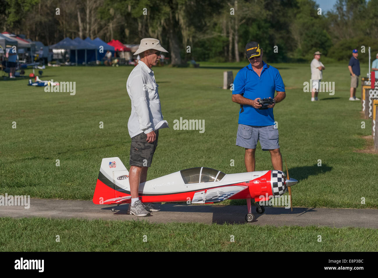 Remote Controlled Plane Flying Club Stock Photo - Alamy