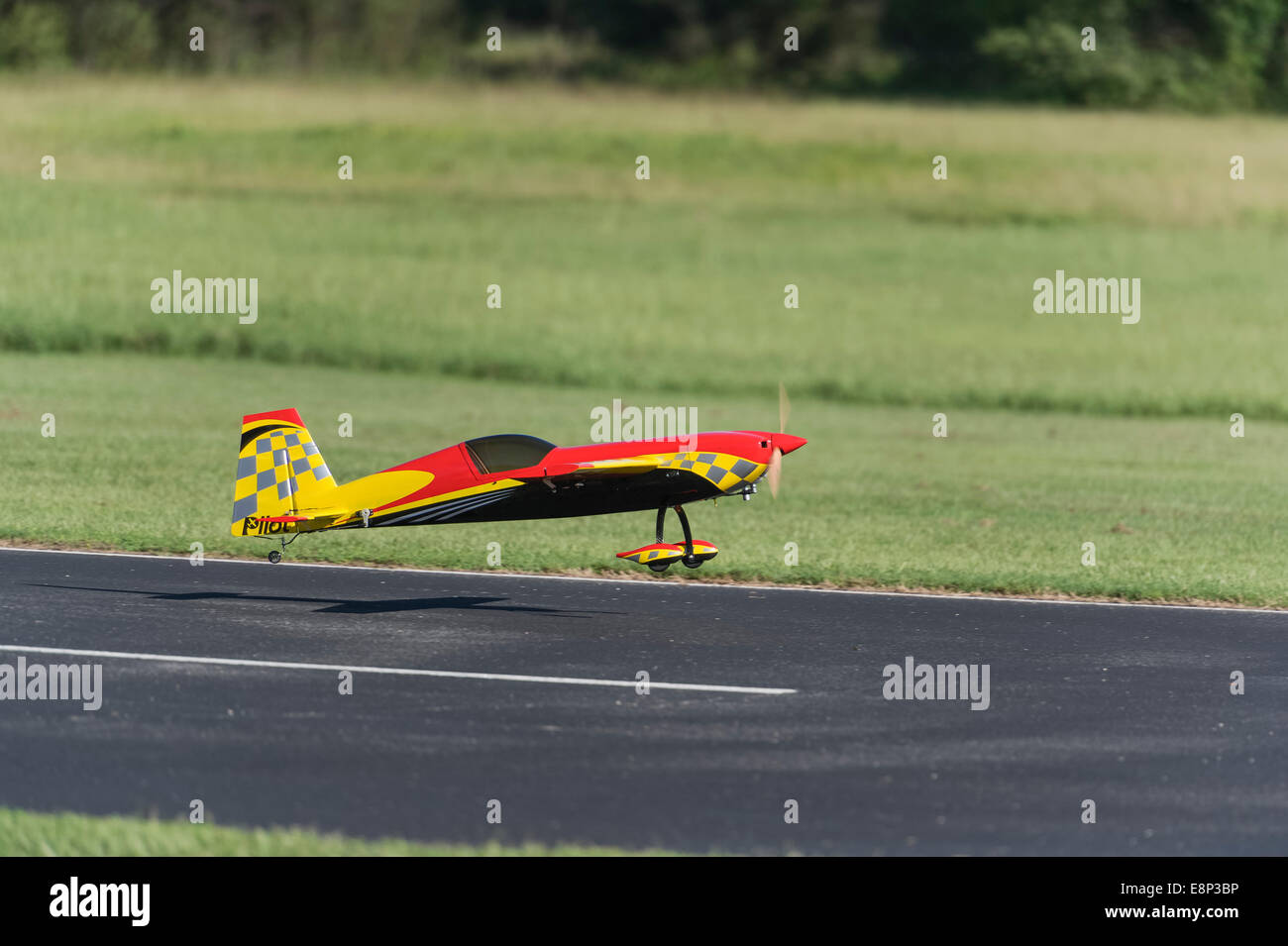 Remote Controlled Plane Flying Club Stock Photo - Alamy
