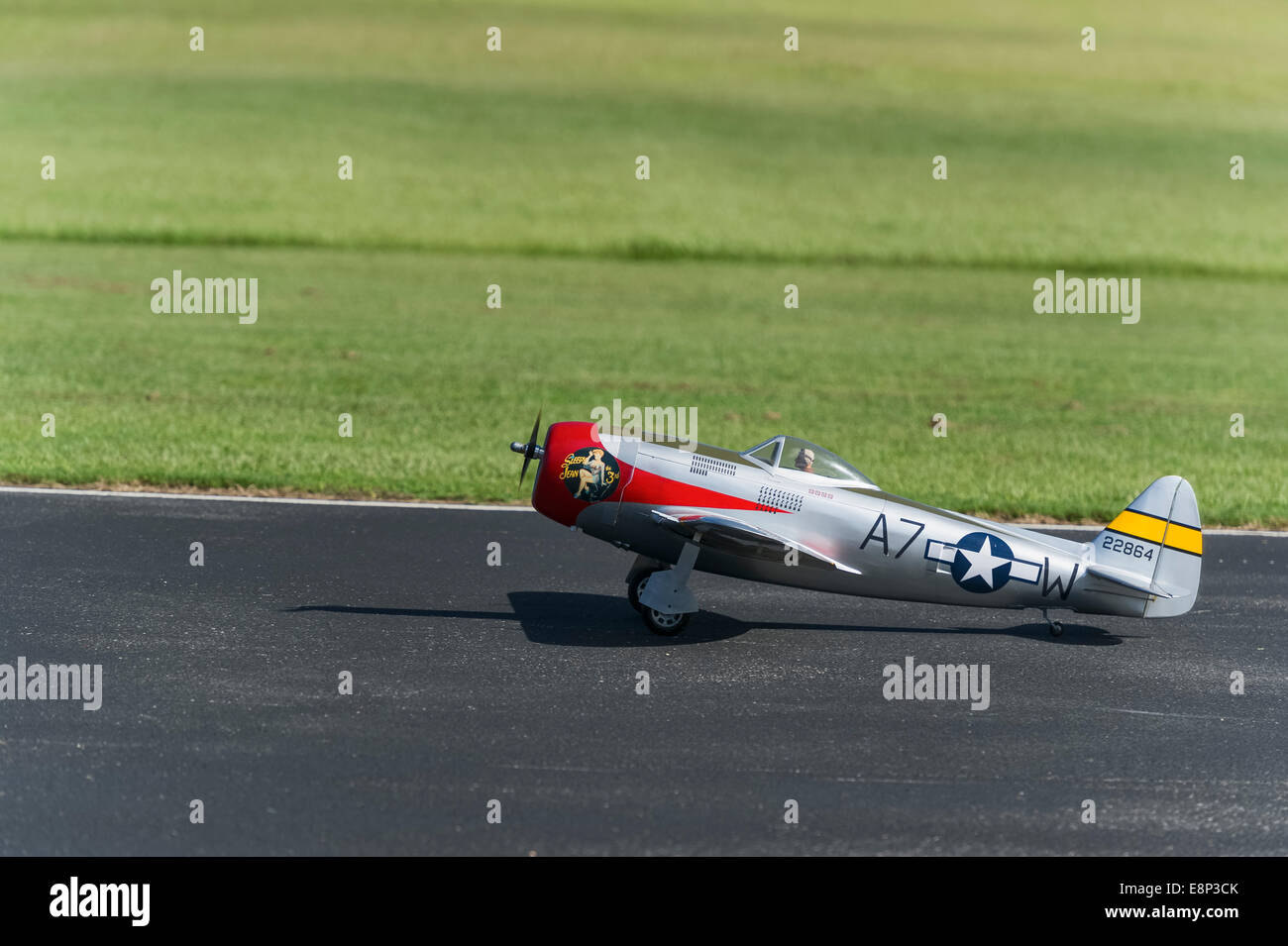 Remote Controlled Plane Flying Club Stock Photo - Alamy