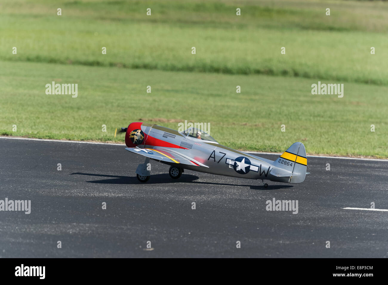 Remote Controlled Plane Flying Club Stock Photo - Alamy