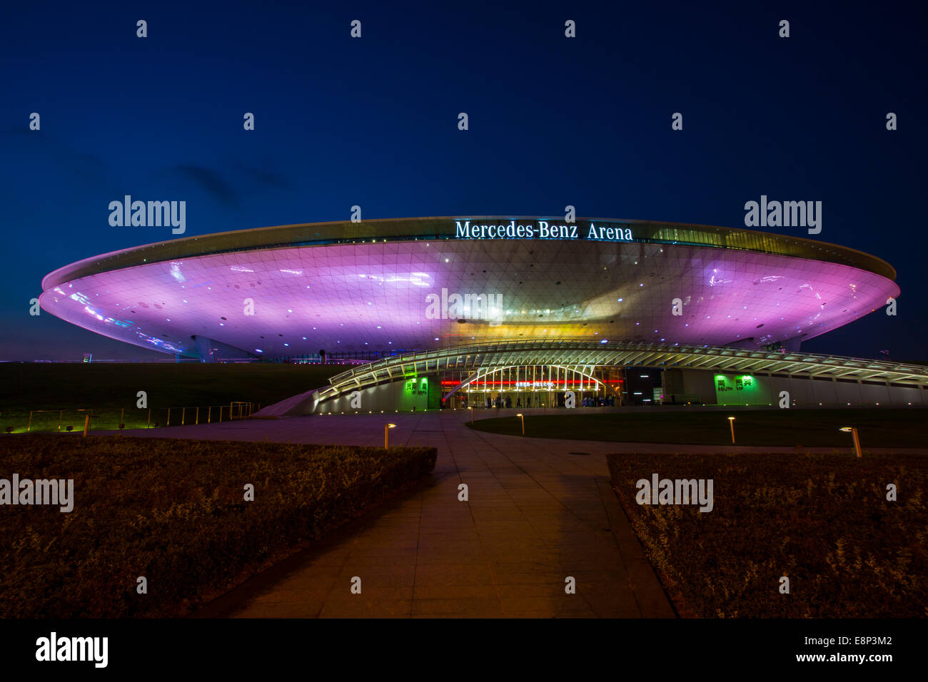 Mercedes benz arena shanghai hi-res stock photography and images - Alamy