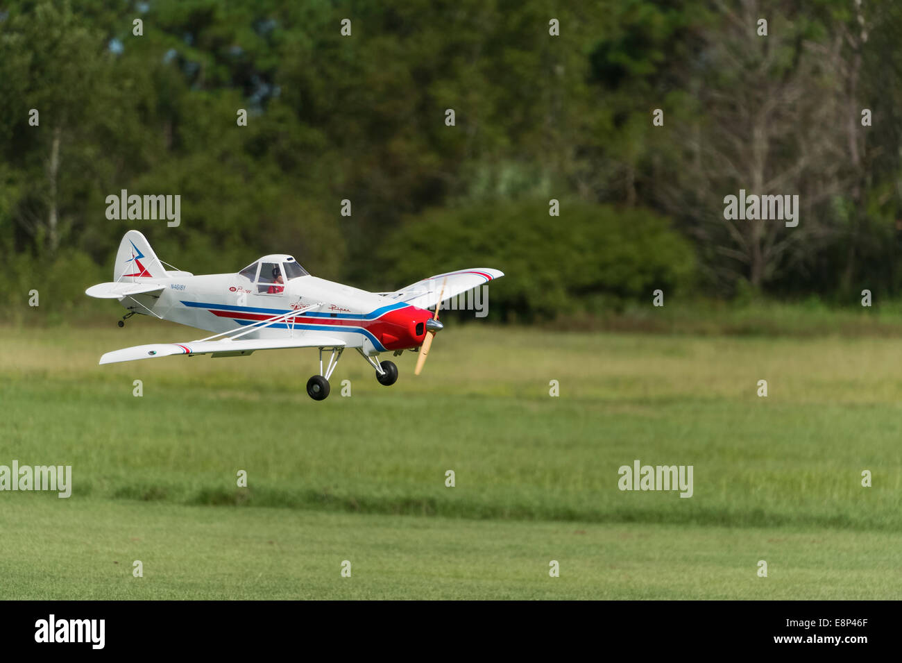 Remote Controlled Plane Flying Club Stock Photo - Alamy