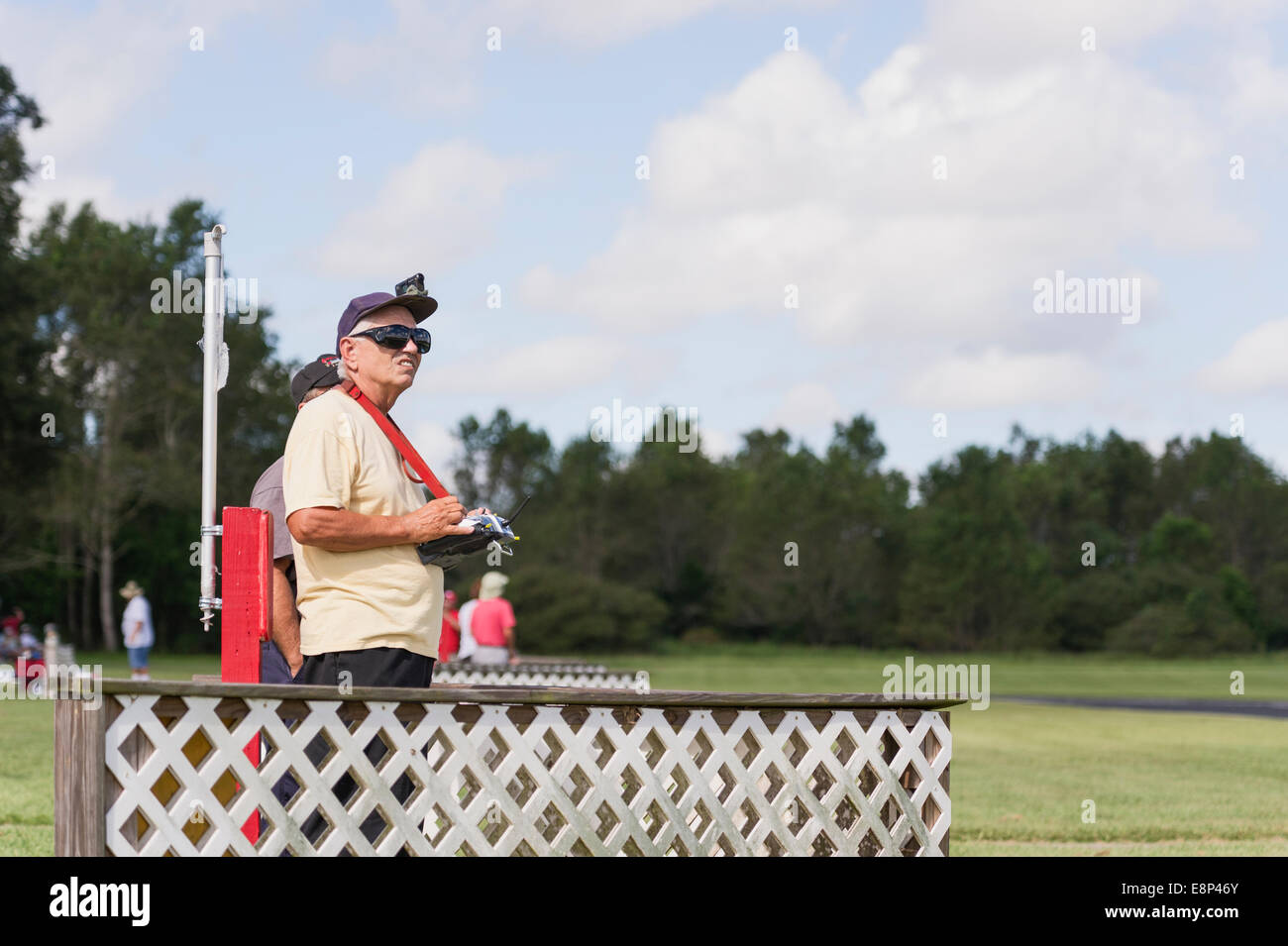 Remote Controlled Plane Flying Club Stock Photo - Alamy
